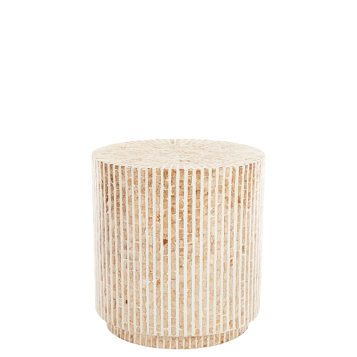 Carr Shell Inlay Stool – HAUSETTE®