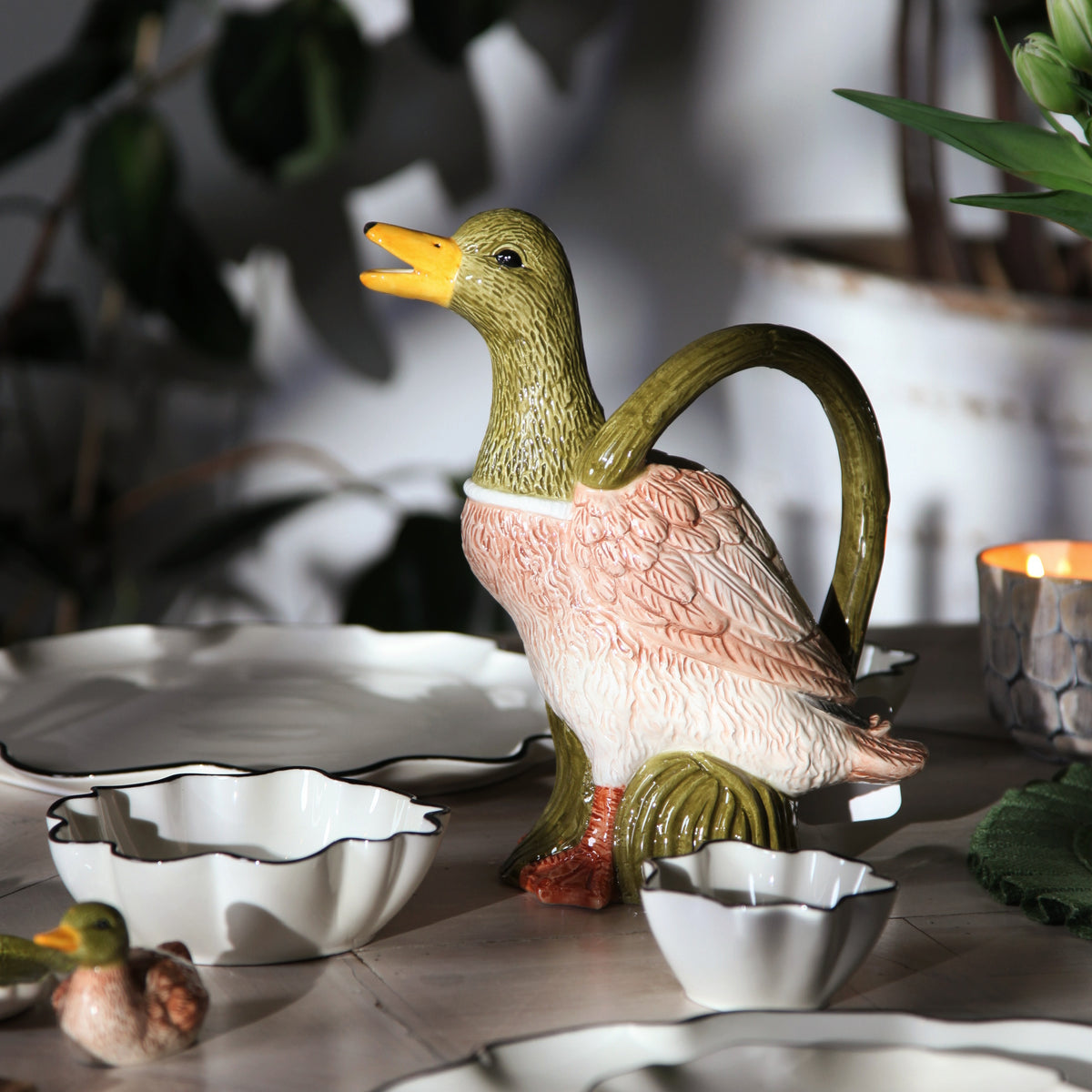 Duck & Drake Ceramic Pitcher Jug – HAUSETTE®